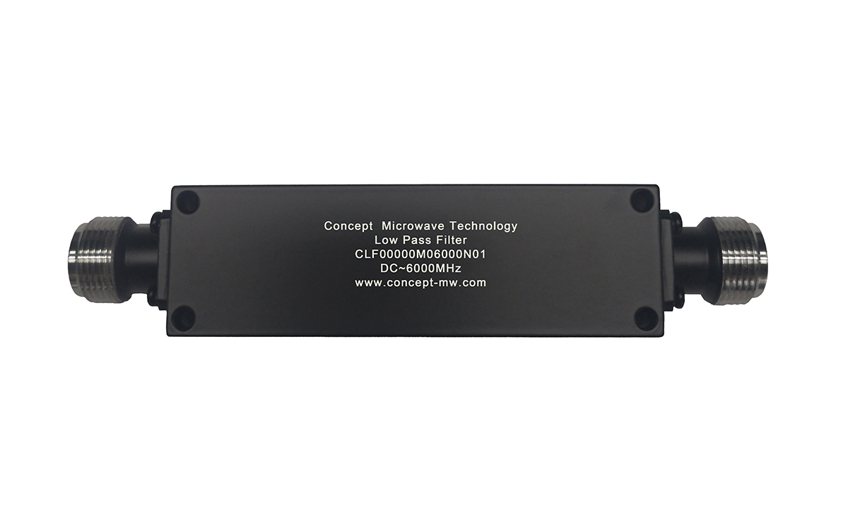 High Quality 200W High Power Lowpass Filter Operating from DC-6000MHz ...