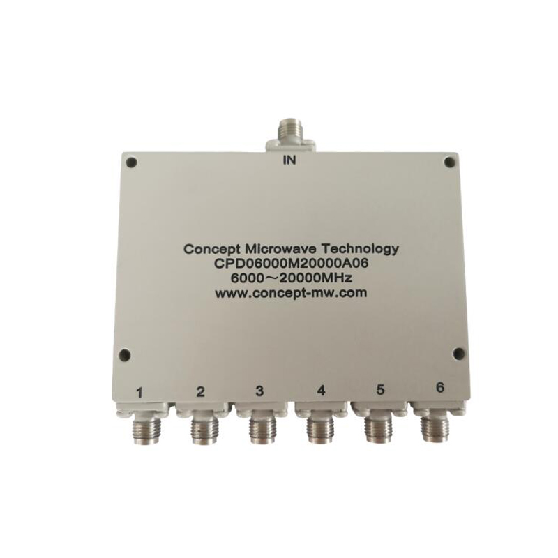 High Quality 6 Way SMA Power Divider & RF Power Splitter Factory and ...