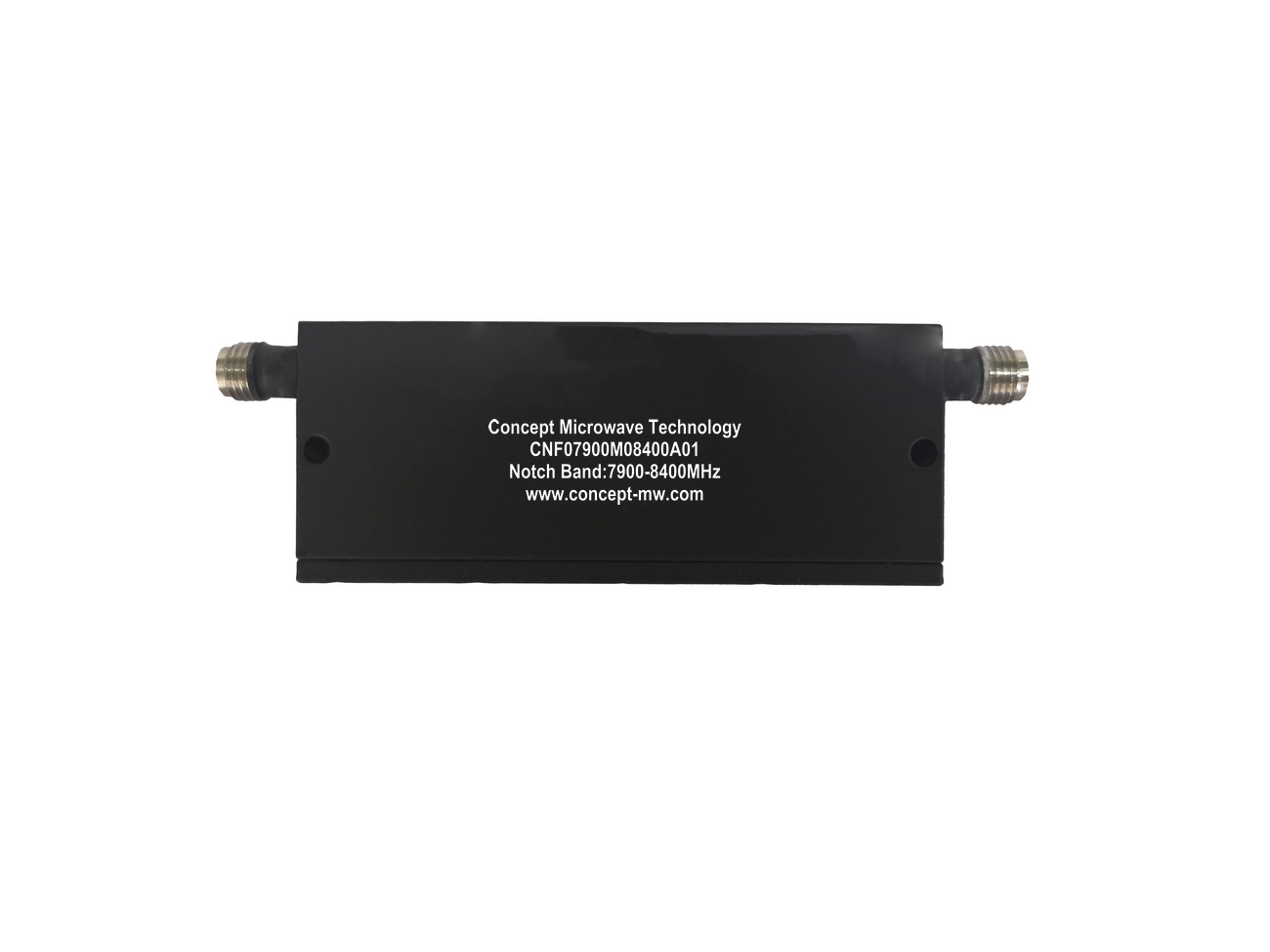 High Quality Cavity Notch Filter with 50dB Rejection from 7900MHz ...