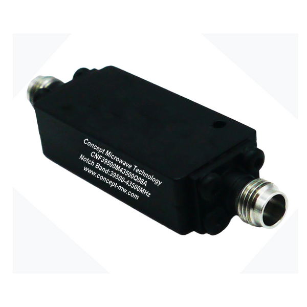 High Quality Cavity Notch Filter with 60dB Rejection from 39500MHz ...