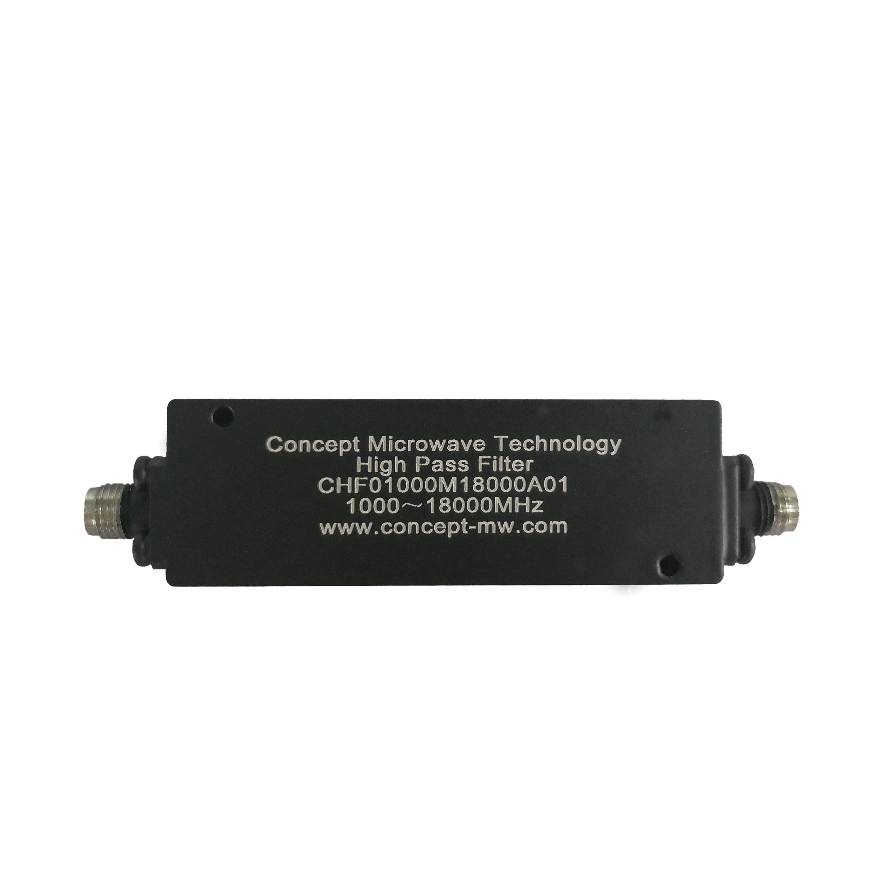High Quality RF SMA Highpass Filter Operating From 1000-18000MHz ...